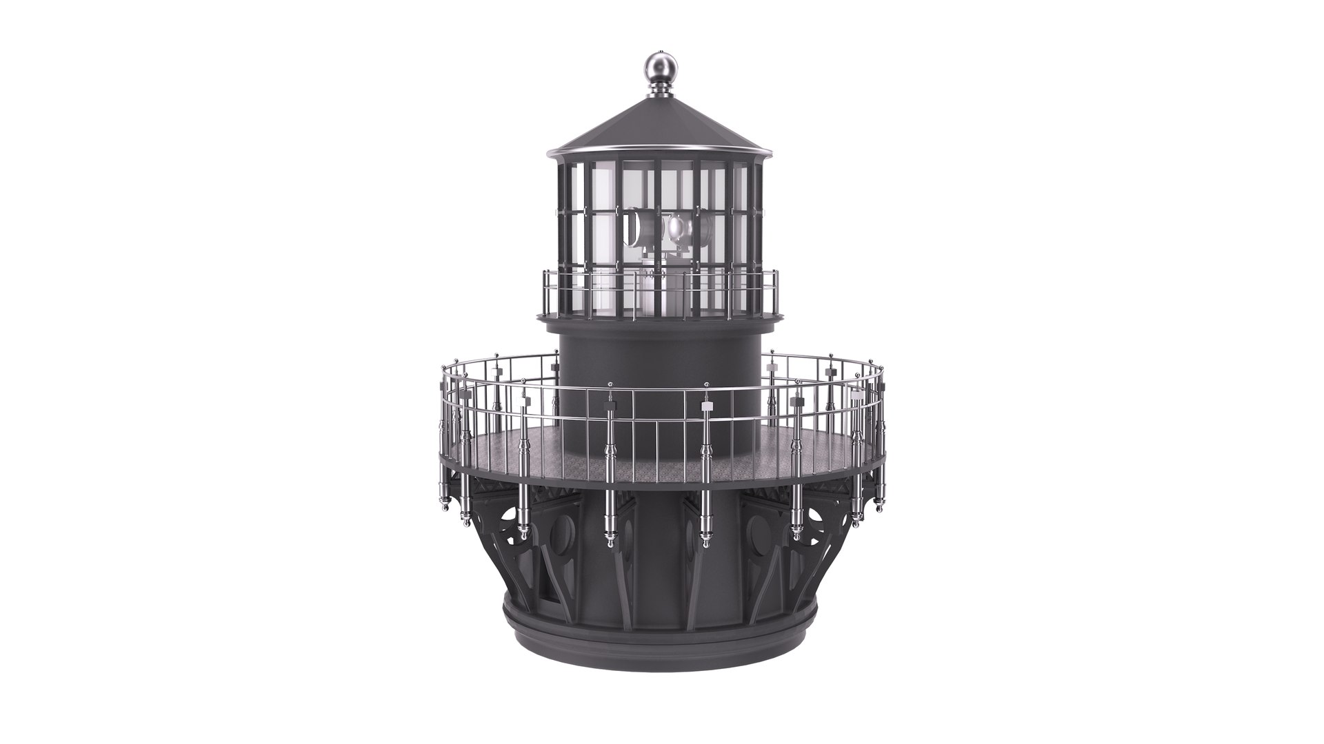 3D model Lighthouse Top - TurboSquid 1899566