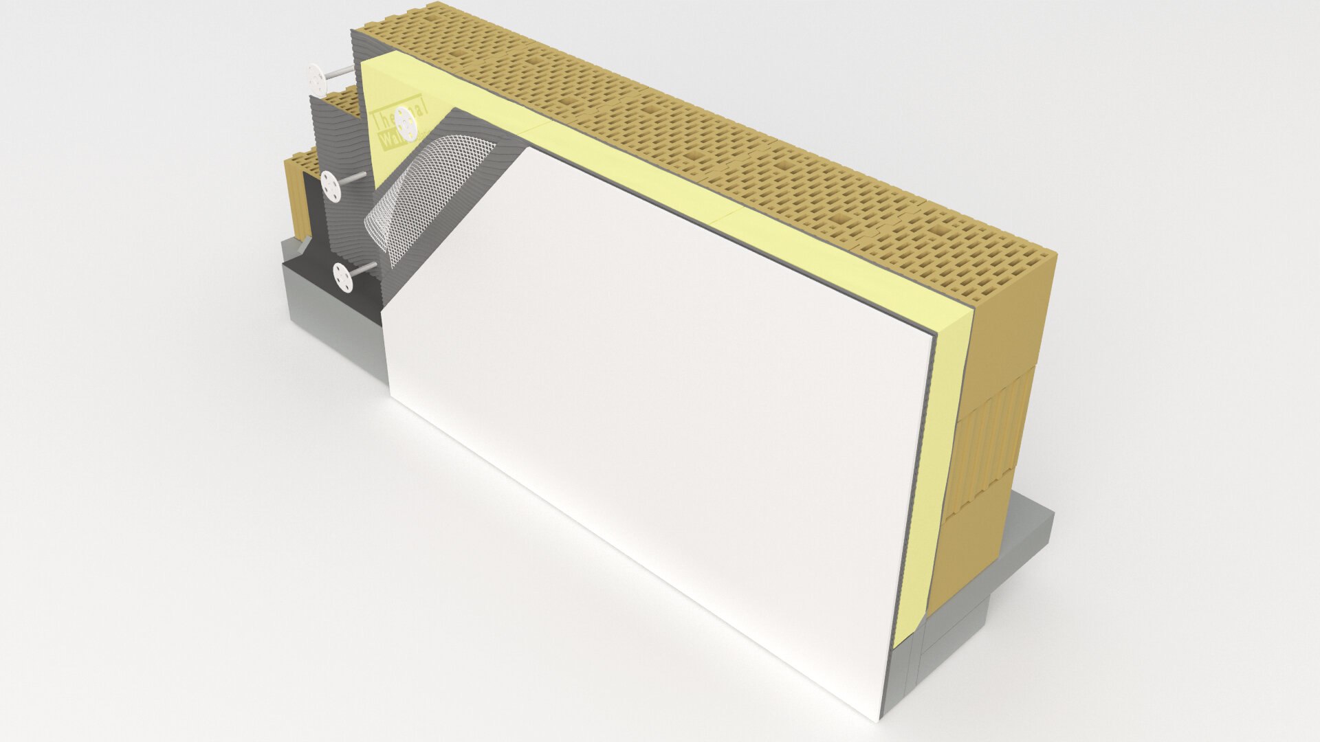 Wall Thermal Insulation Model - TurboSquid 1525892