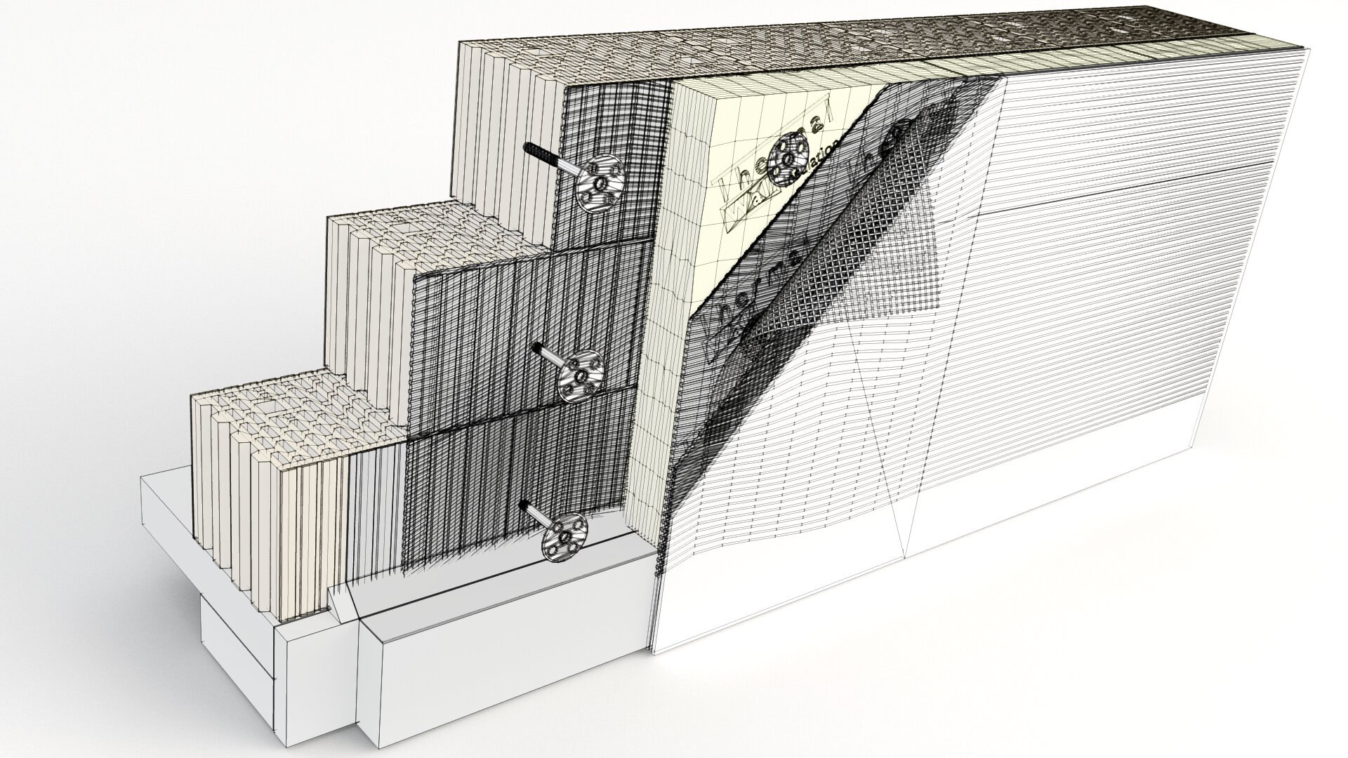 Wall Thermal Insulation Model - TurboSquid 1525892