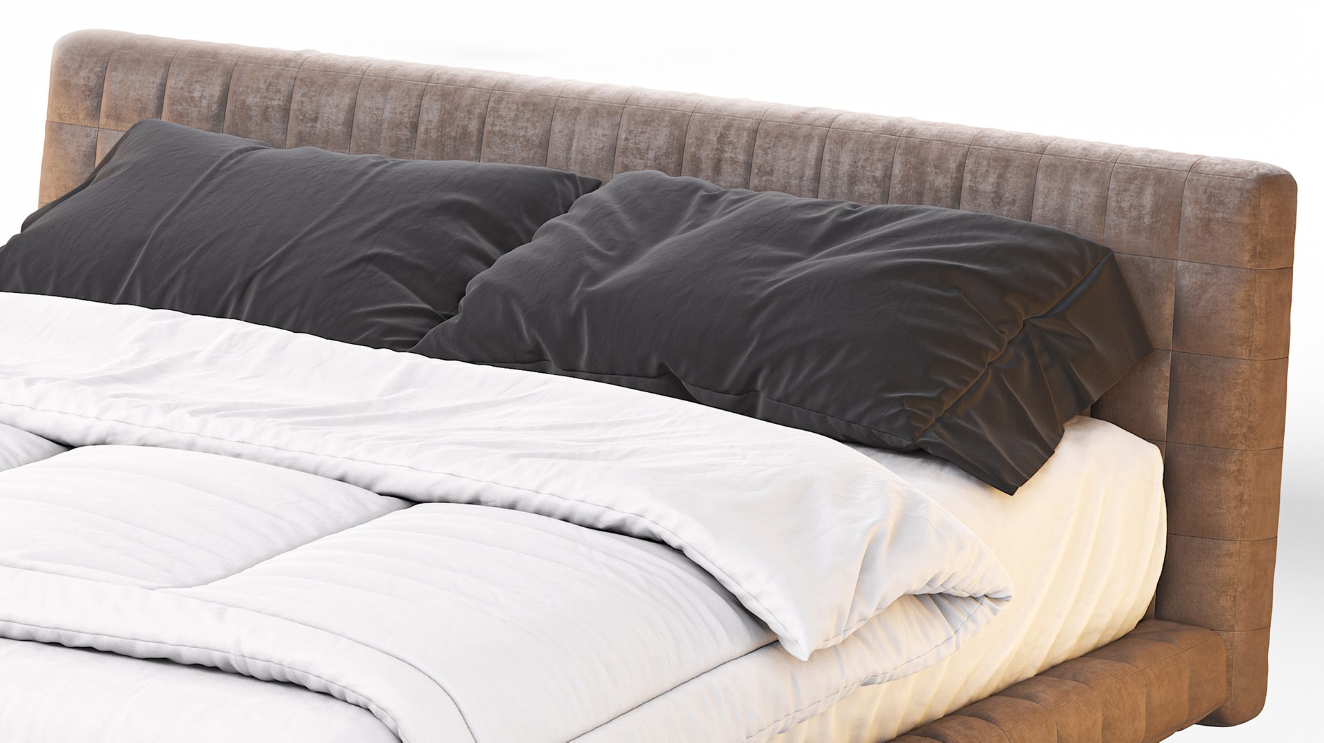 3D Minotti Twiggy Bed - TurboSquid 2183142