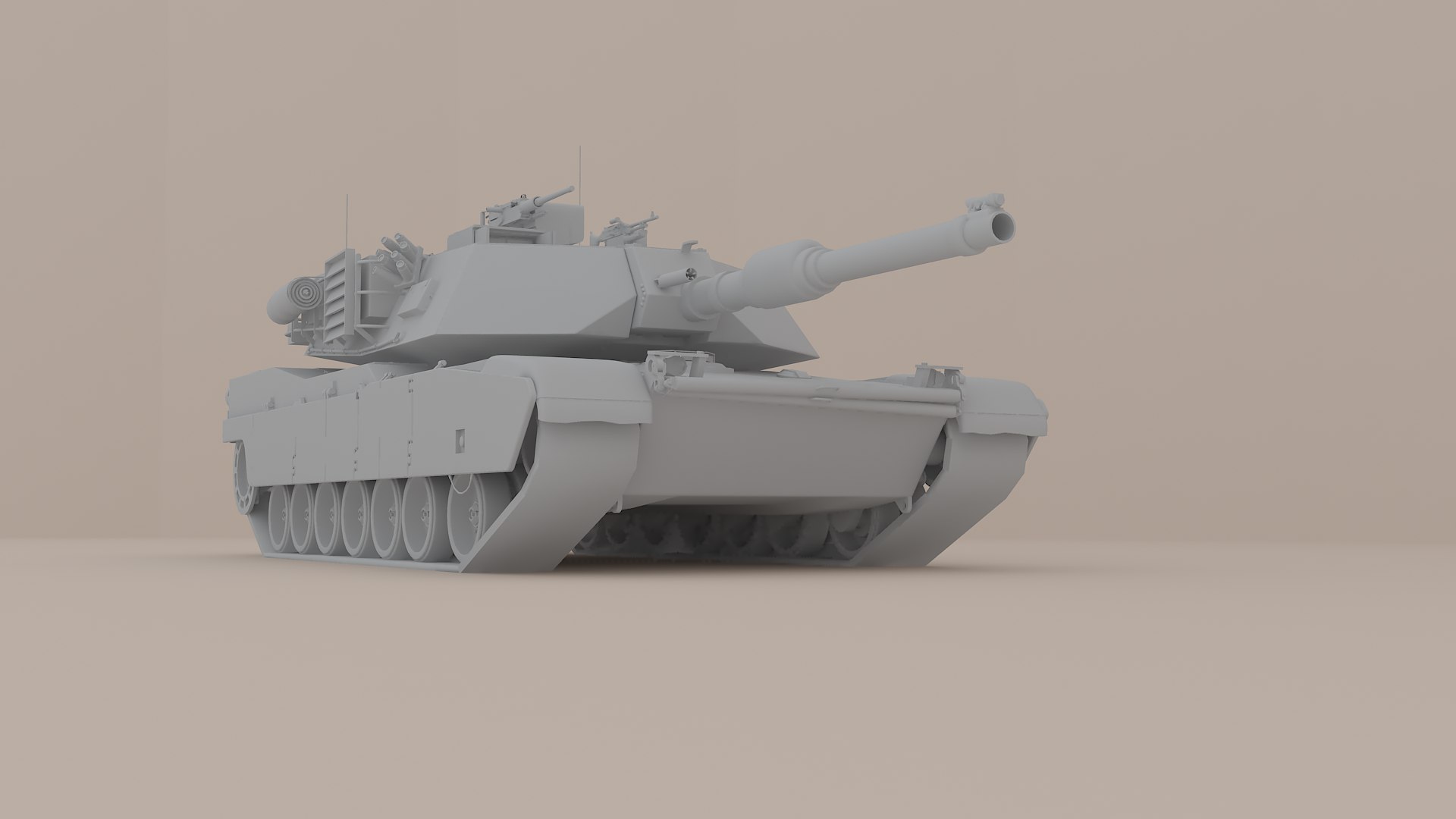 Abrams Tank 3D Model - TurboSquid 1169119