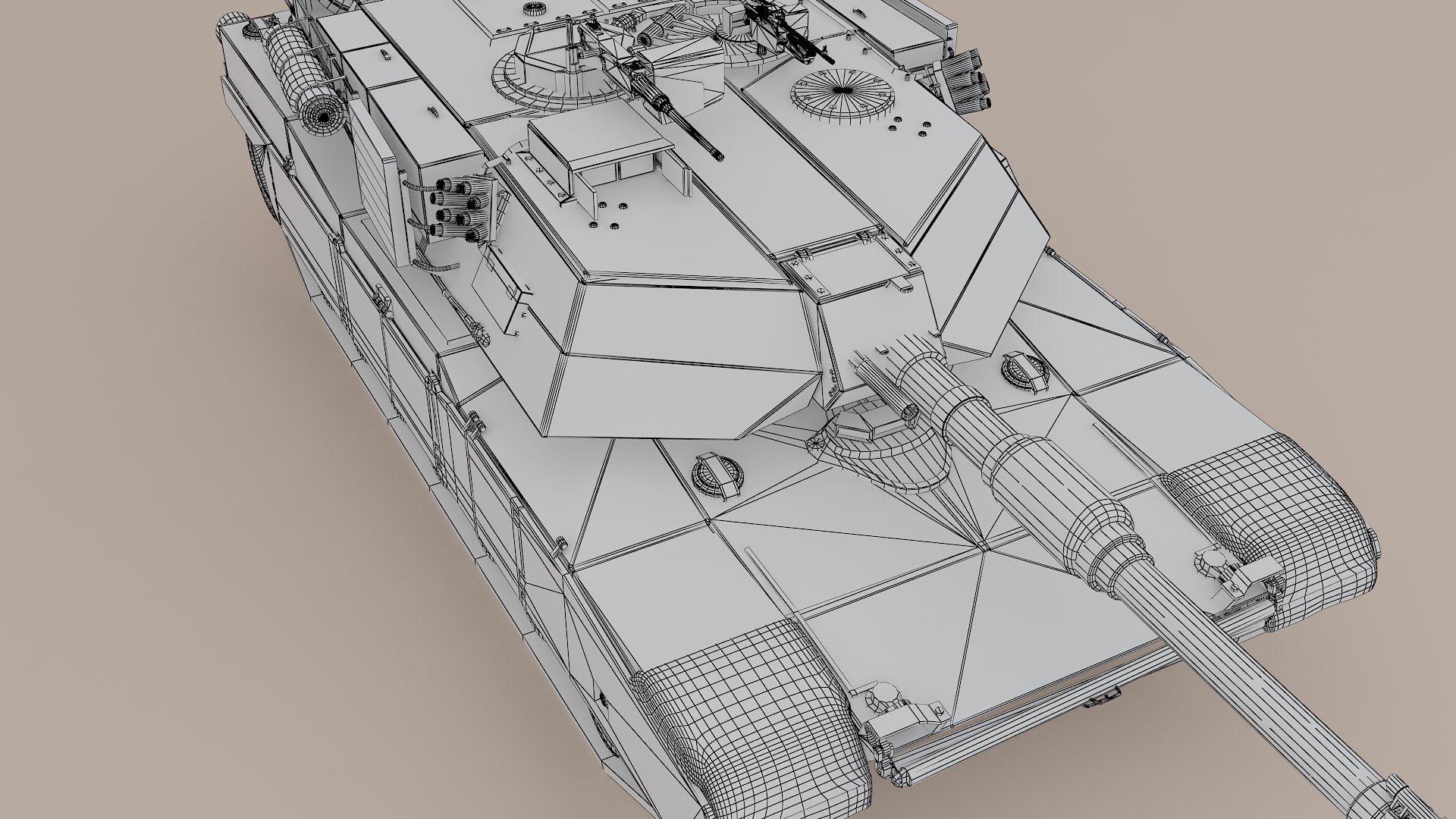 Abrams Tank 3D Model - TurboSquid 1169119