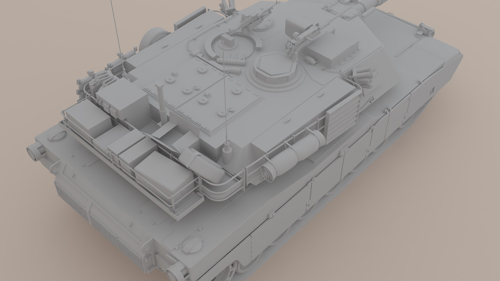 Abrams Tank 3D Model - TurboSquid 1169119