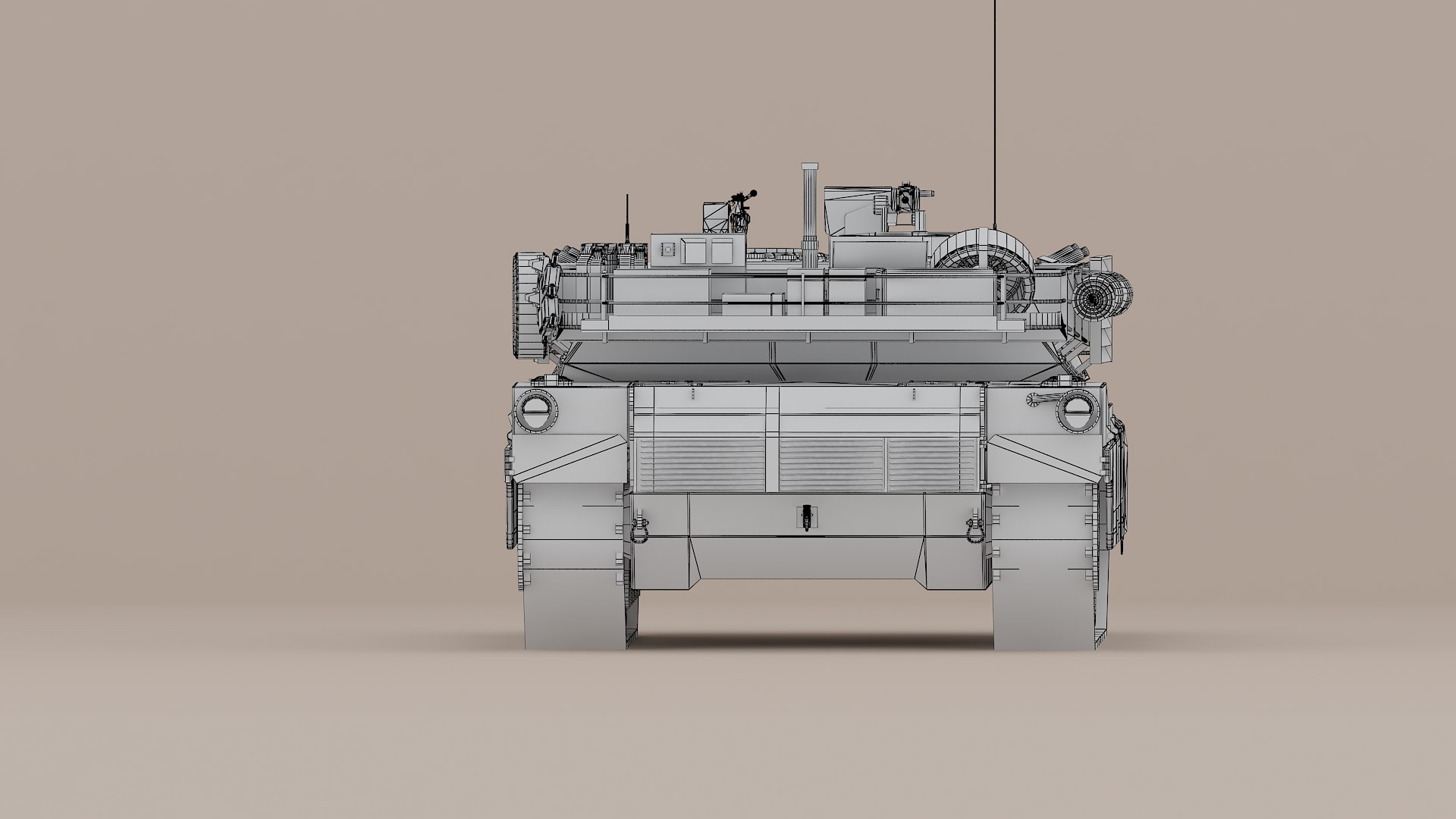 Abrams Tank 3D Model - TurboSquid 1169119