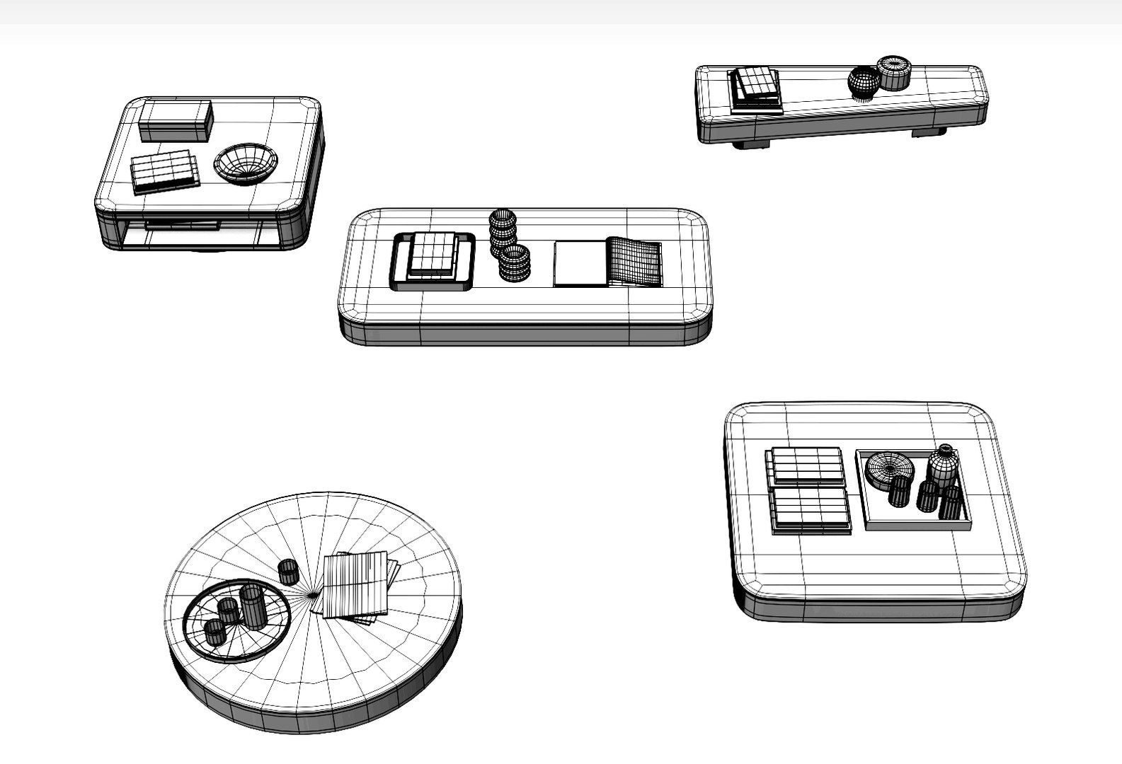 Minotti Milton Coffee Tables 3D Model - TurboSquid 1592041