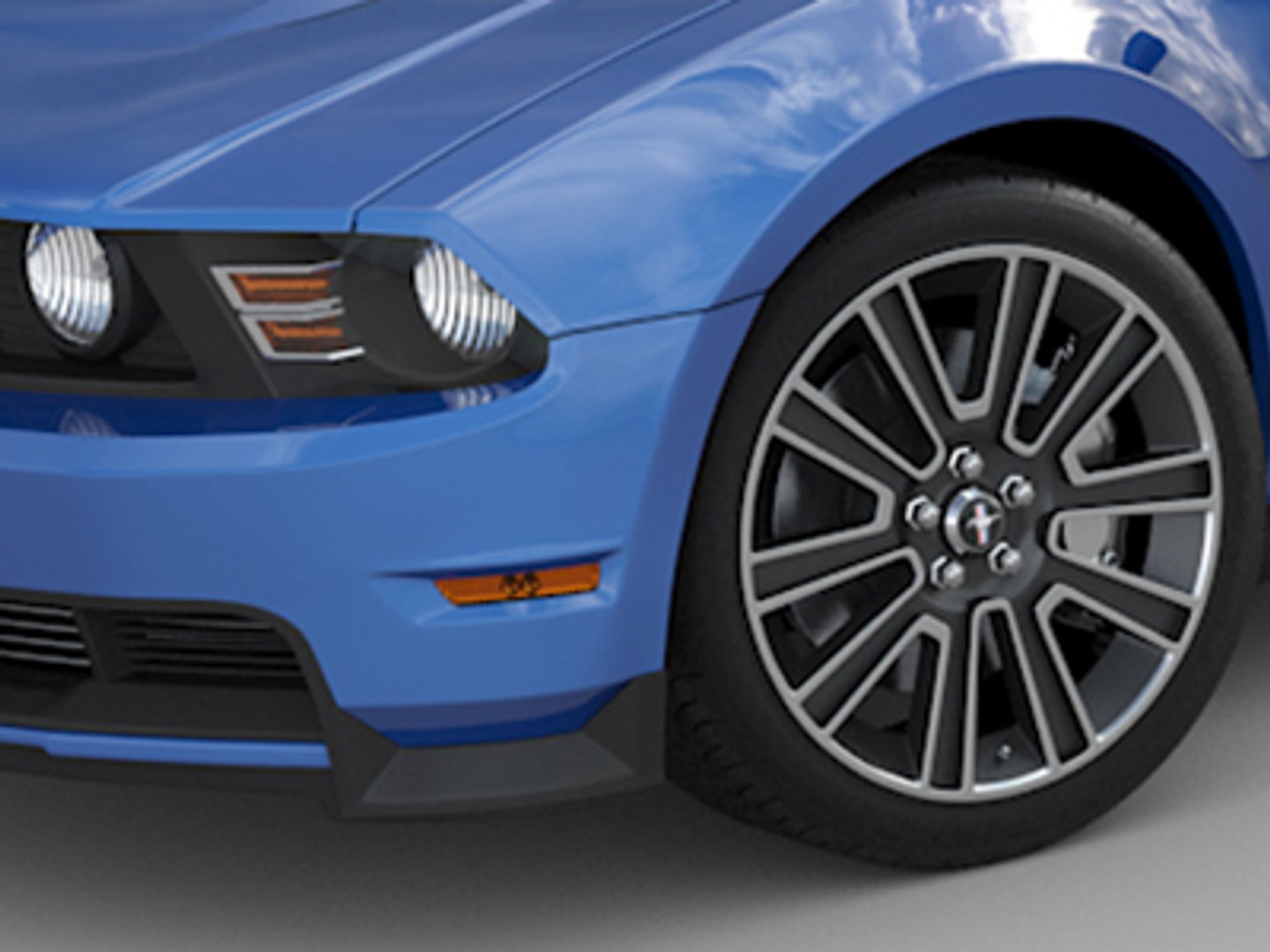3d Model 2010 Mustang Gt