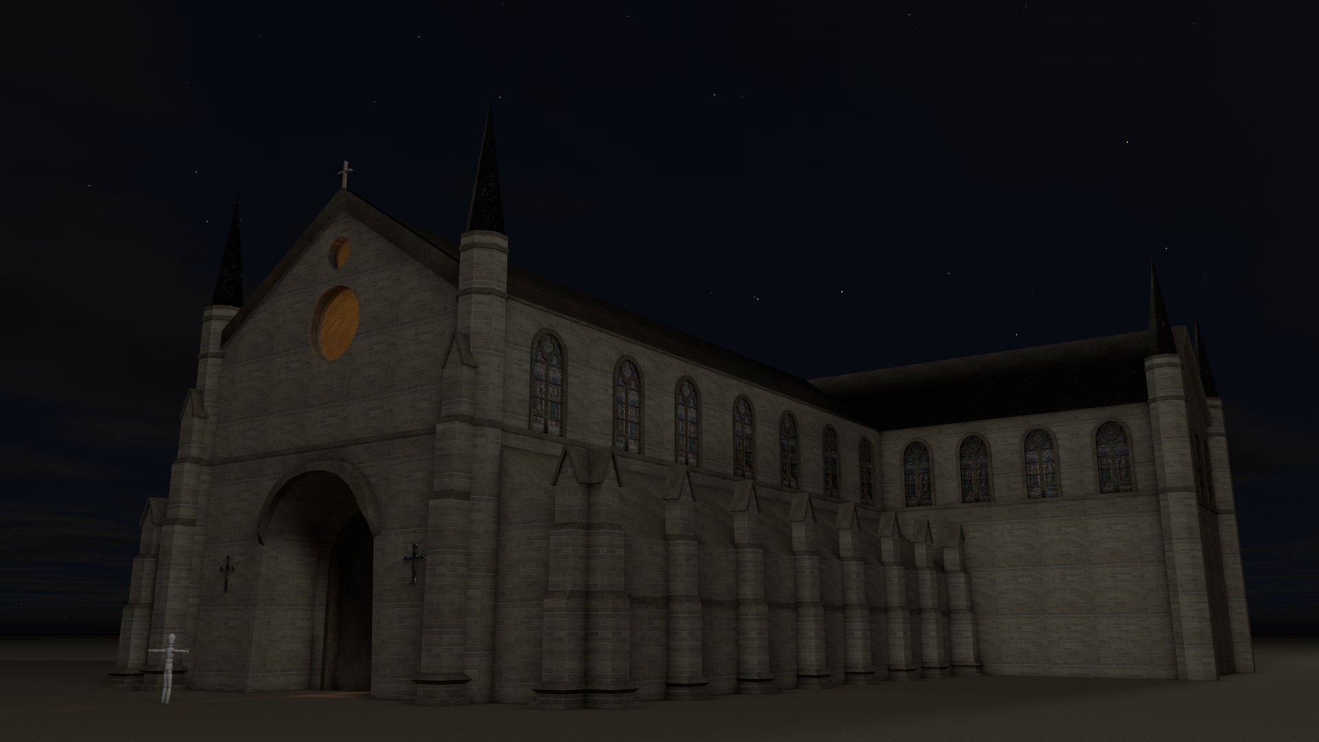 Church Model - TurboSquid 1853232