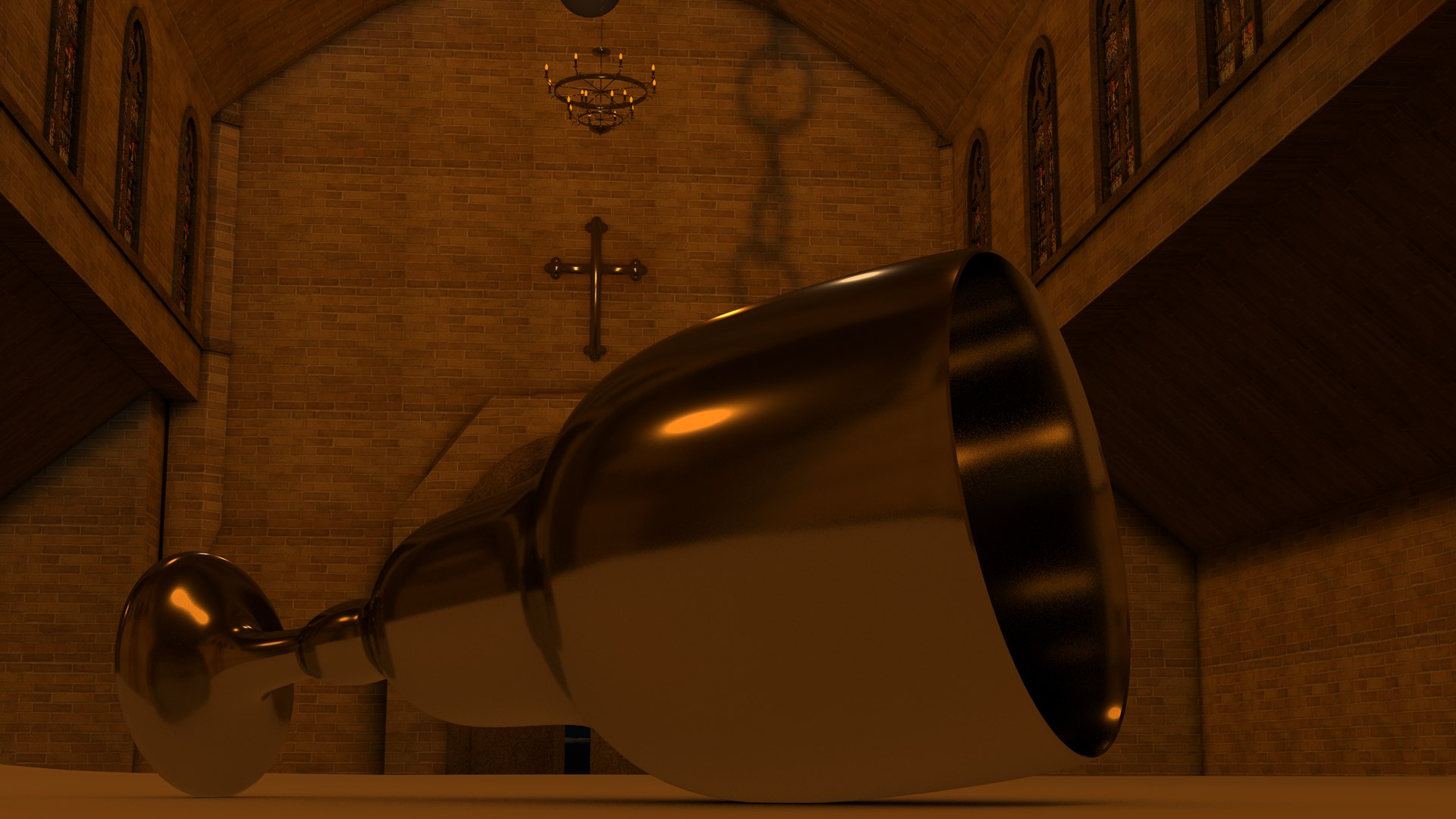 Church Model - TurboSquid 1853232