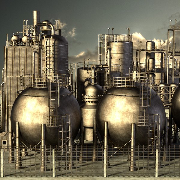 Refinery Blender Models for Download | TurboSquid