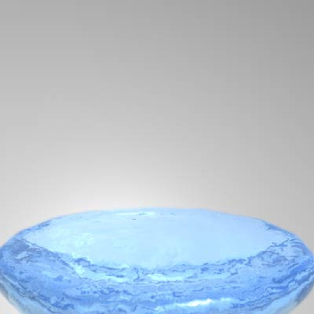water splash 3d model