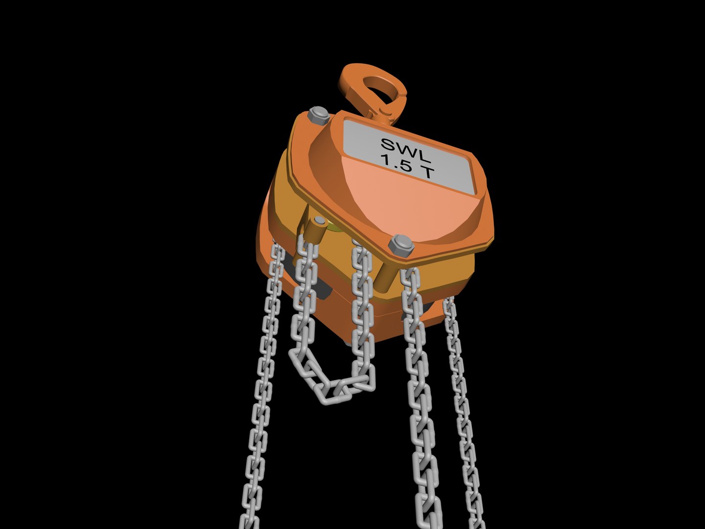 3D Model Chain Block - TurboSquid 1288714