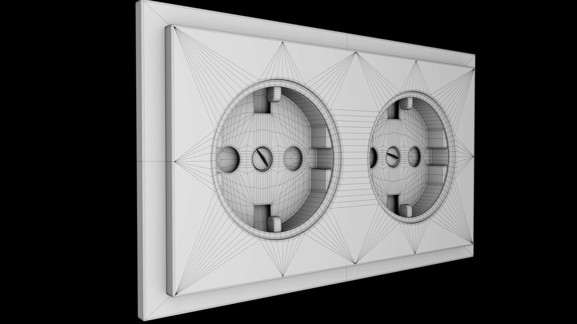 3D Electrical Outlets And Switches EU - TurboSquid 1735537
