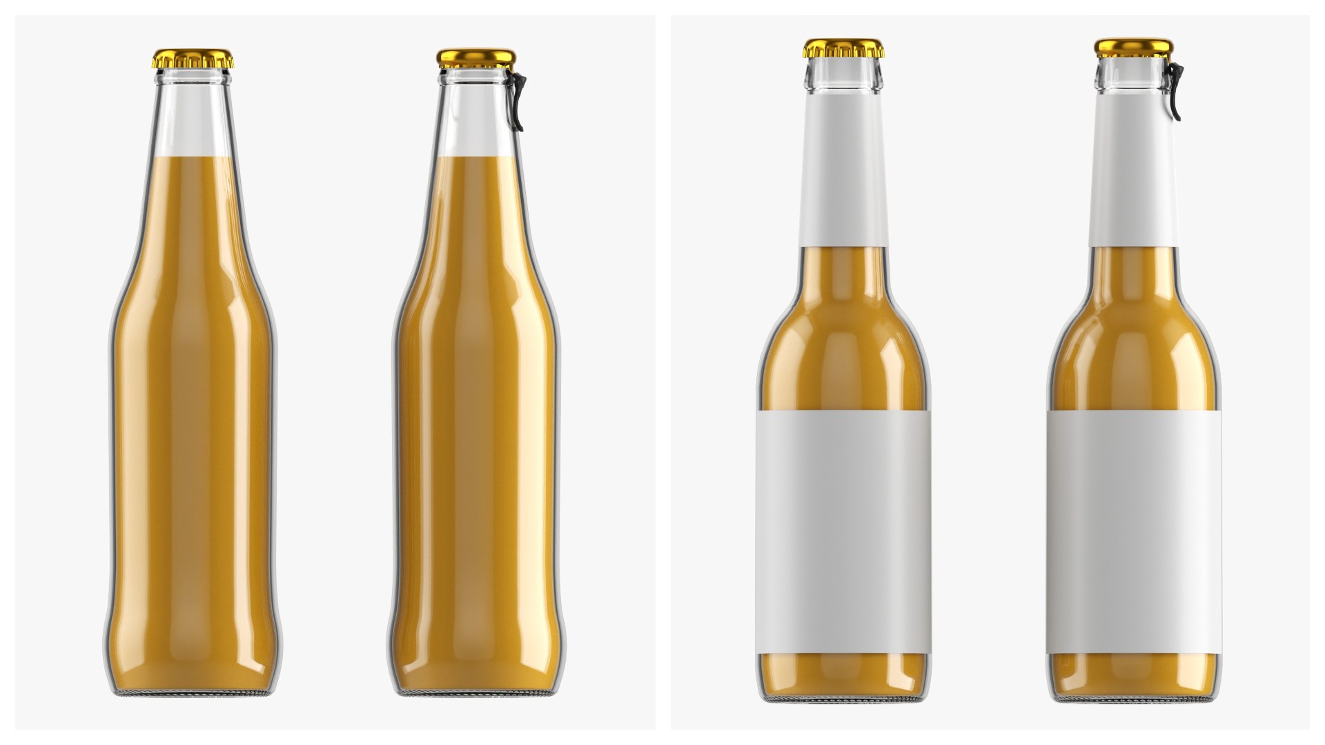 3D model Glass bottles Collection 43 models - TurboSquid 2145539