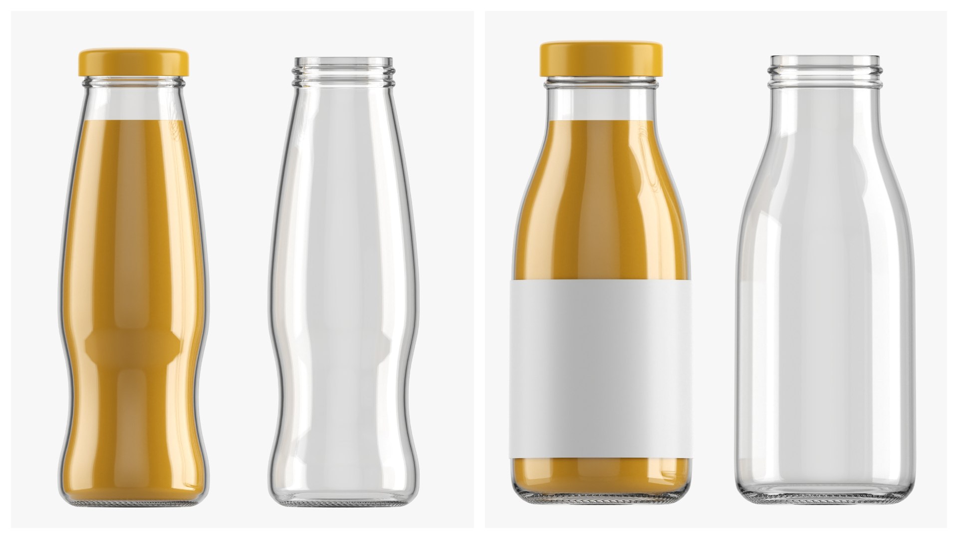 3D model Glass bottles Collection 43 models - TurboSquid 2145539