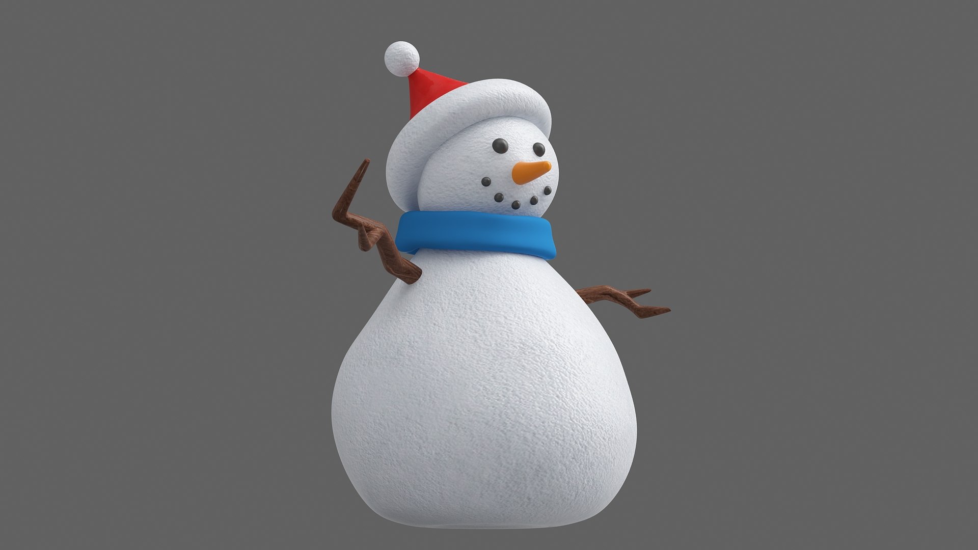3D Snowman Coolection 1 - TurboSquid 2322628
