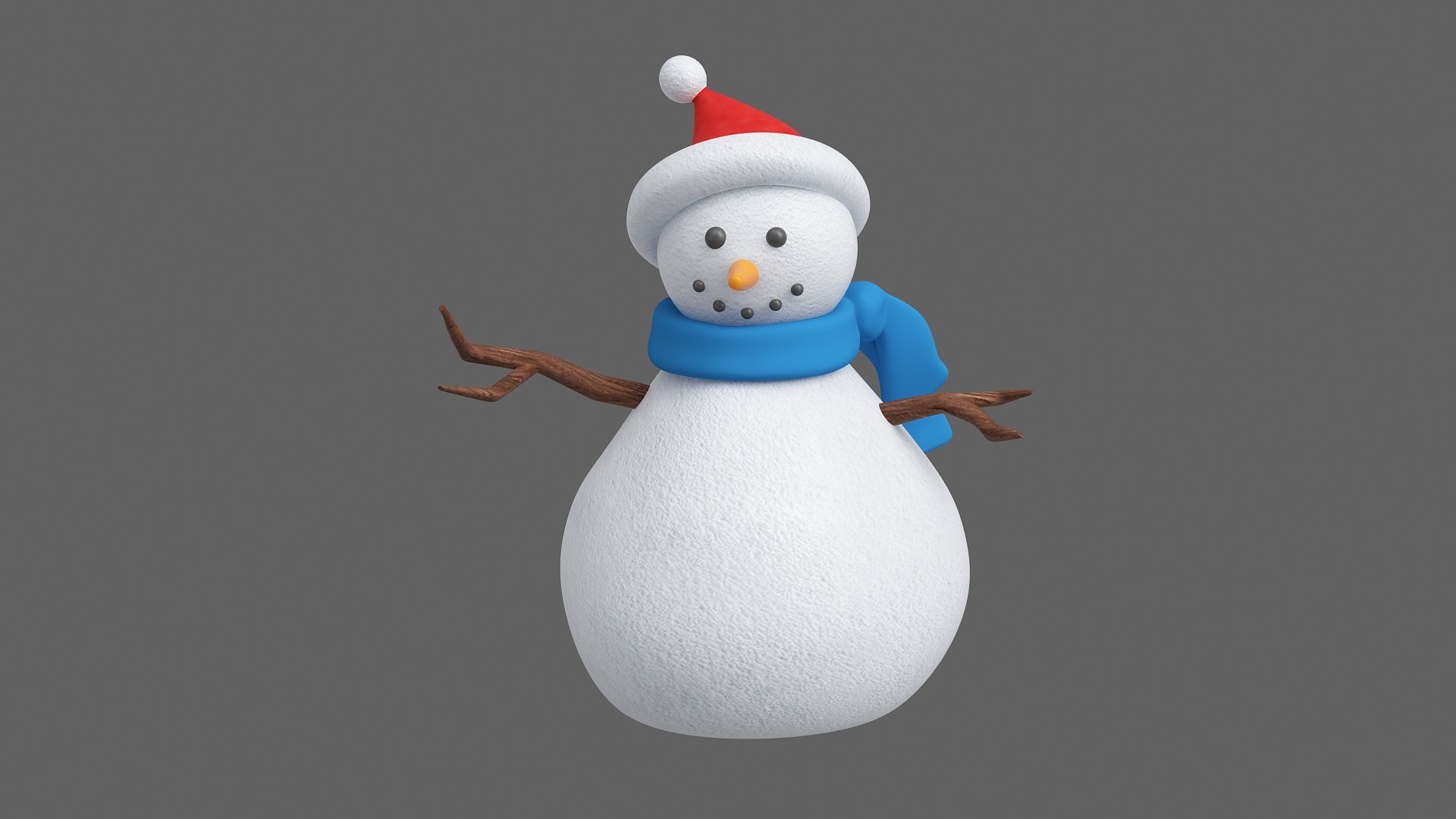 3D Snowman Coolection 1 - TurboSquid 2322628