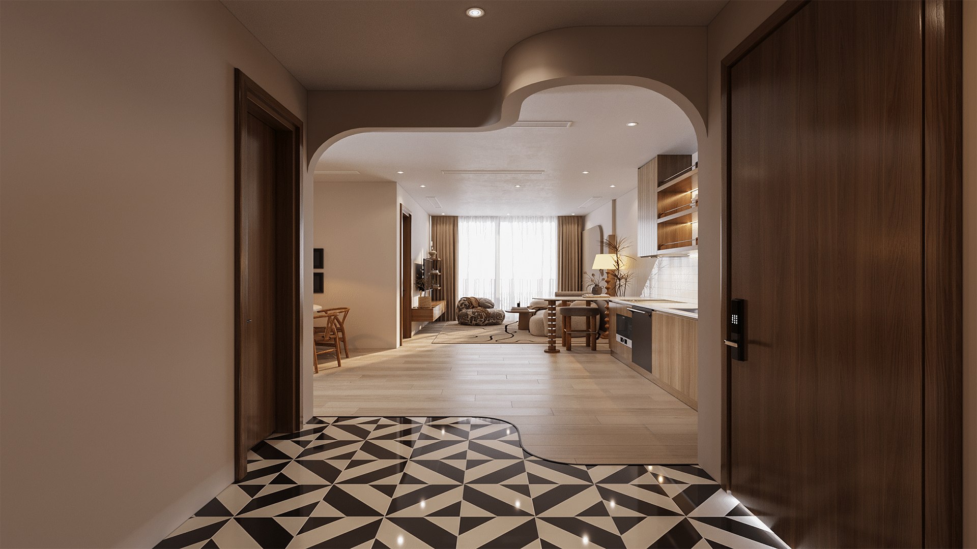 3D Apartment Sneech 01 - MAX FBX OBJ SKP Simlab Collada Model ...
