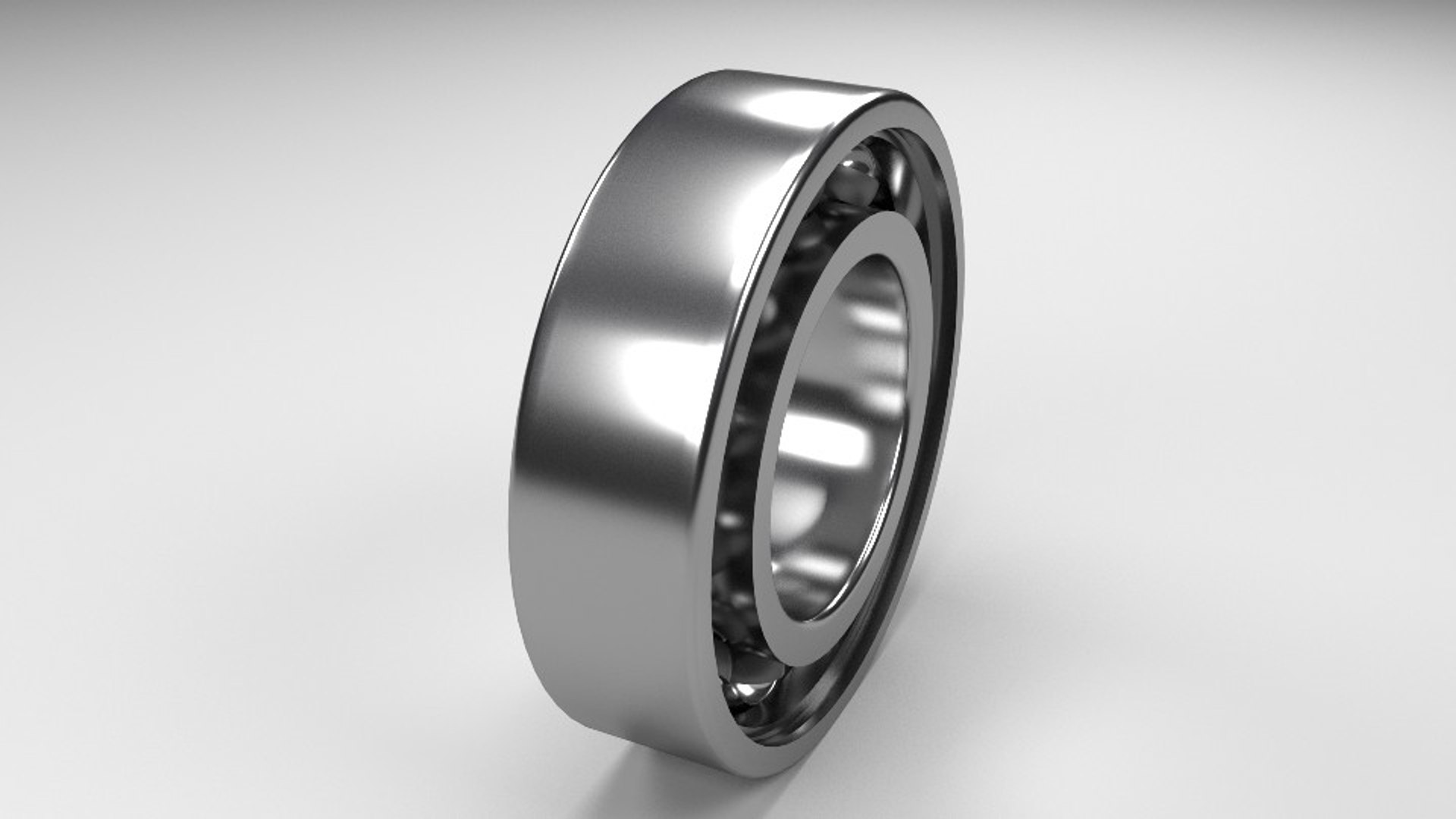 Mechanical Bearing 3d Model