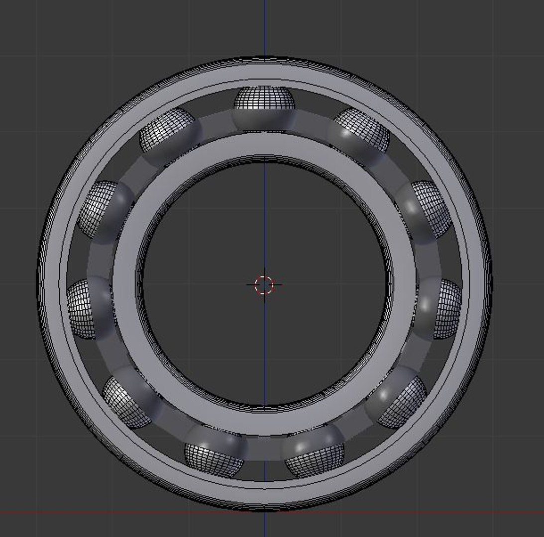 Mechanical Bearing 3d Model