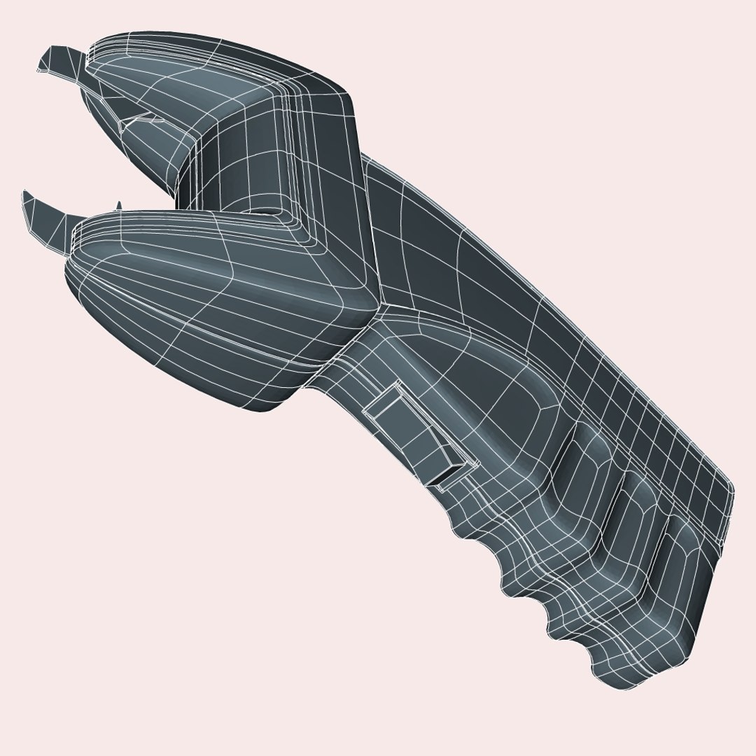 3d Model Taser Modeled