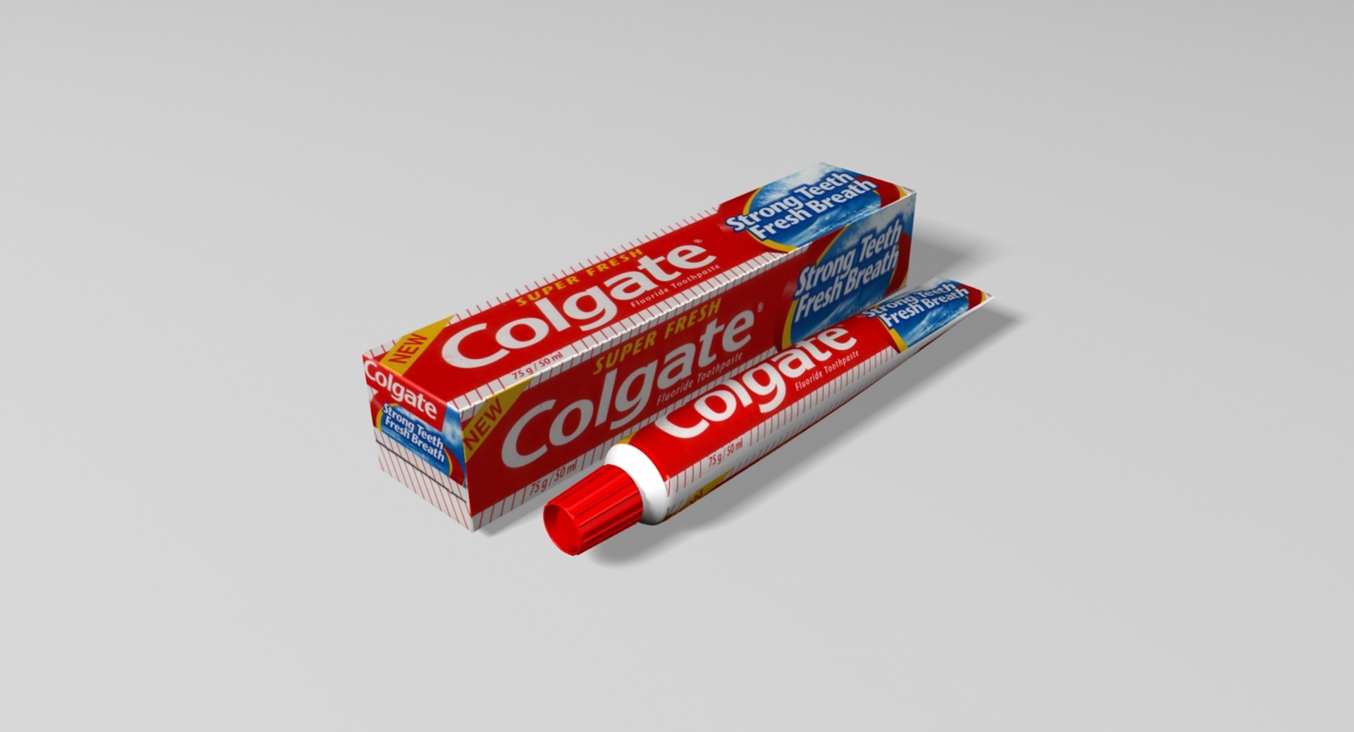 3d Model Toothpaste