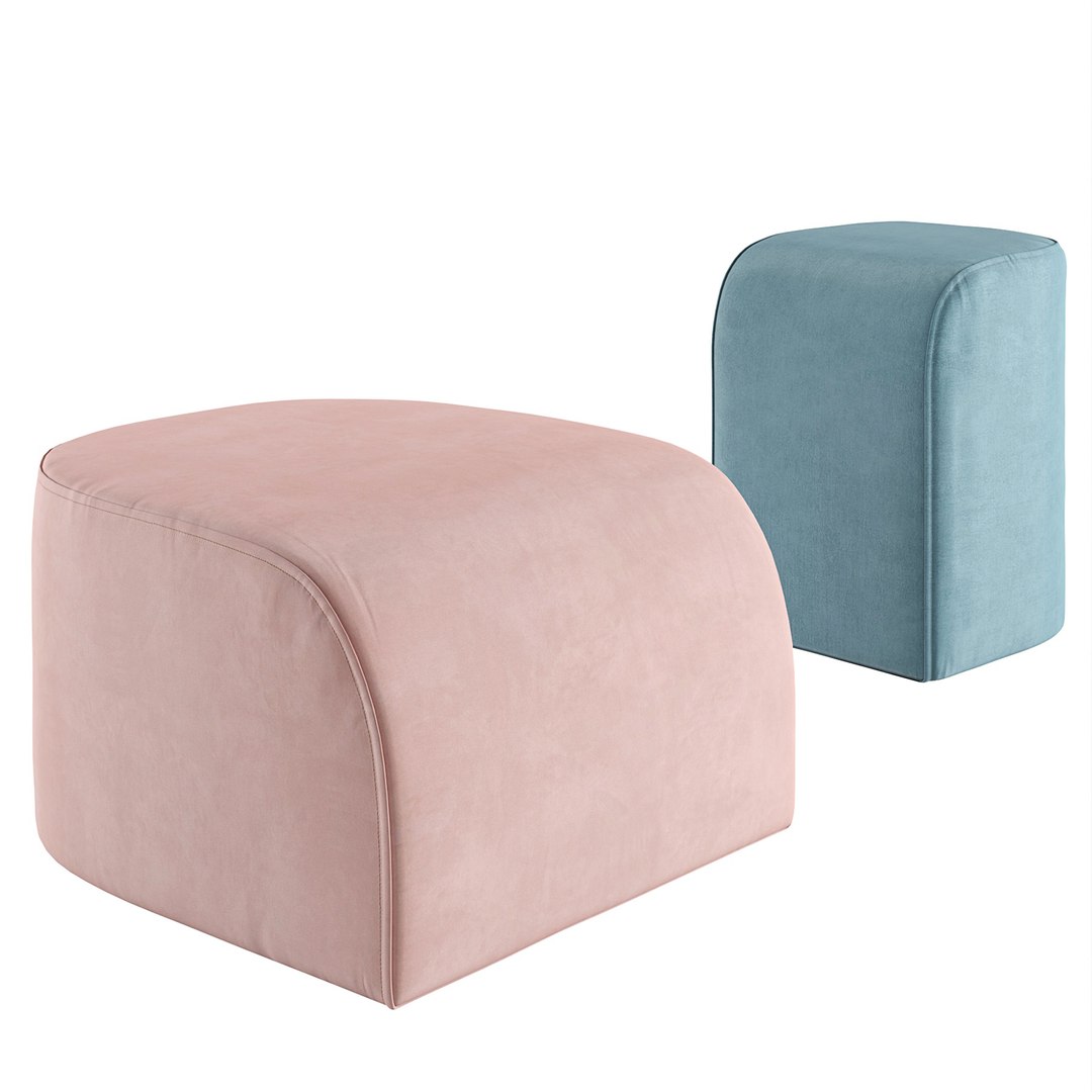 3D model Ottoman Tilly - TurboSquid 2136236