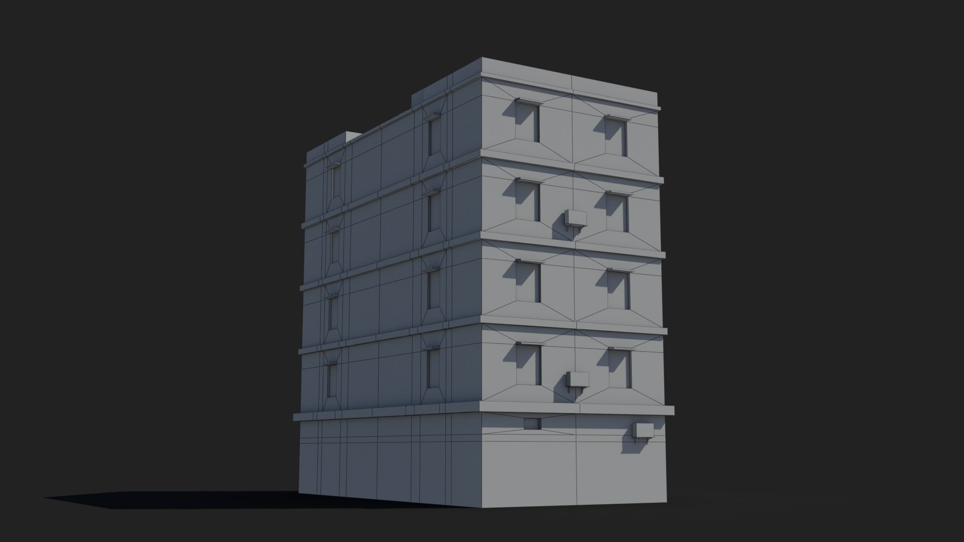 Arab Middle East Building X3 3D Model - TurboSquid 1901027