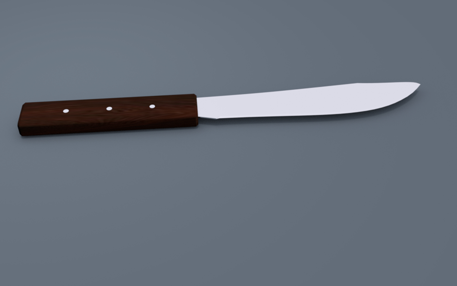 3d Kitchen Knife Model