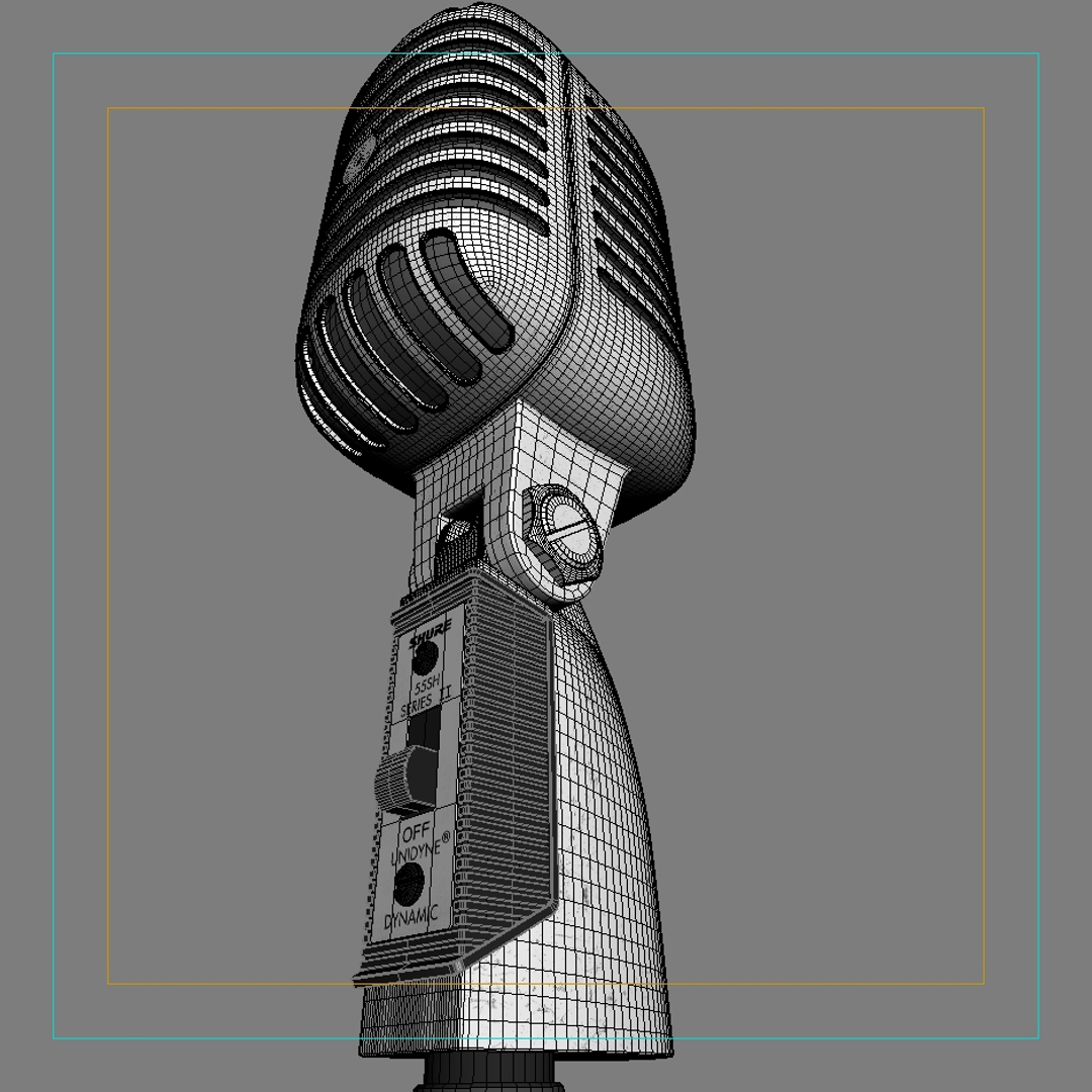 model of shure 55sh microphone
