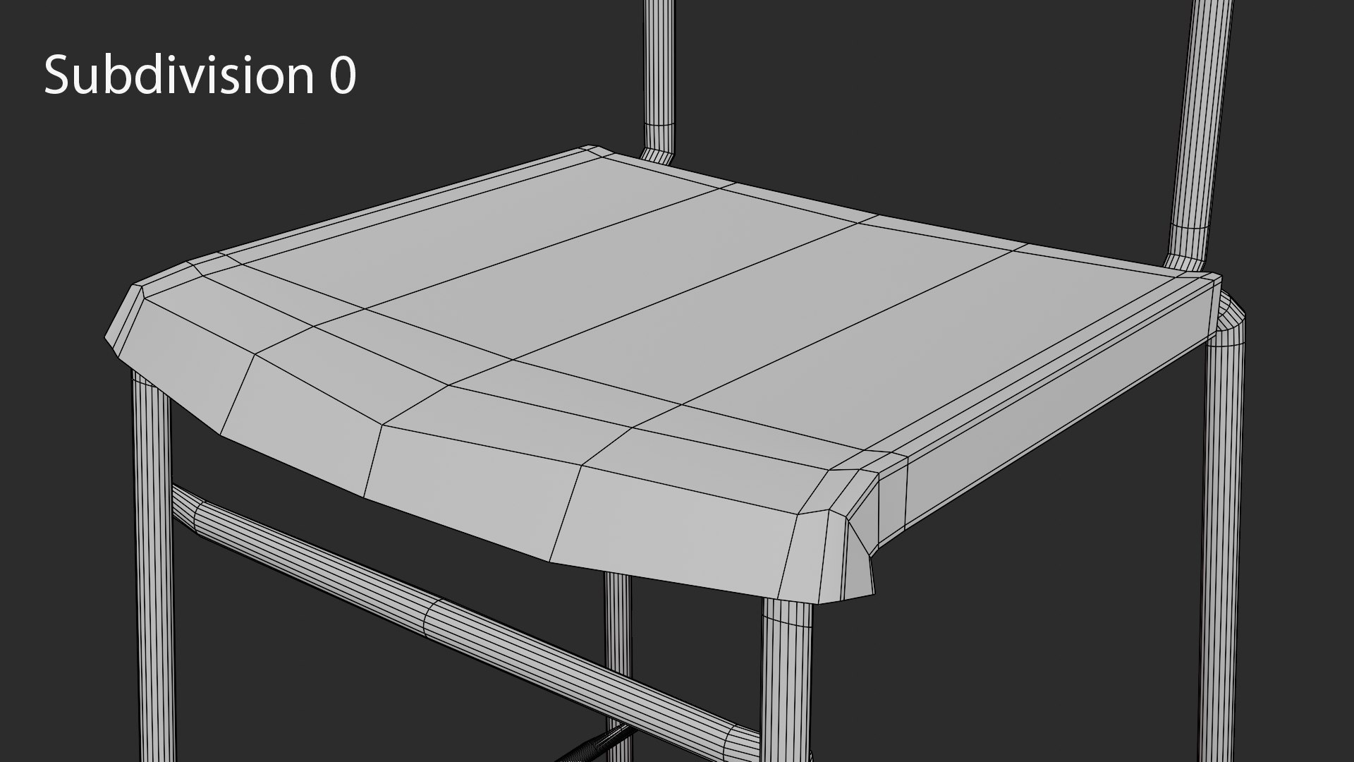 High chair 3D model - TurboSquid 2026513