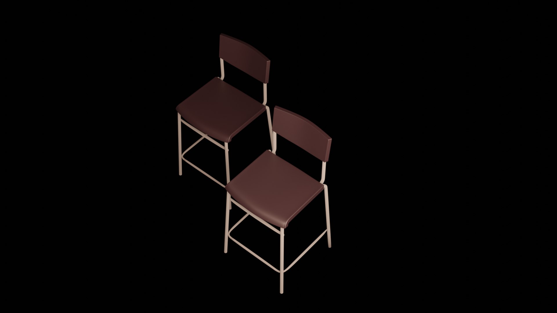 High chair 3D model - TurboSquid 2026513