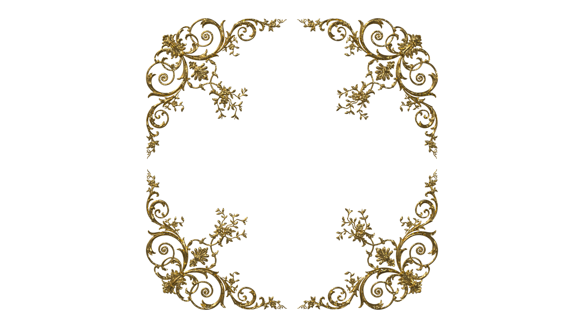 3D 3D Ceiling Sockets Gypsum Plaster DR290 - TurboSquid 2094979