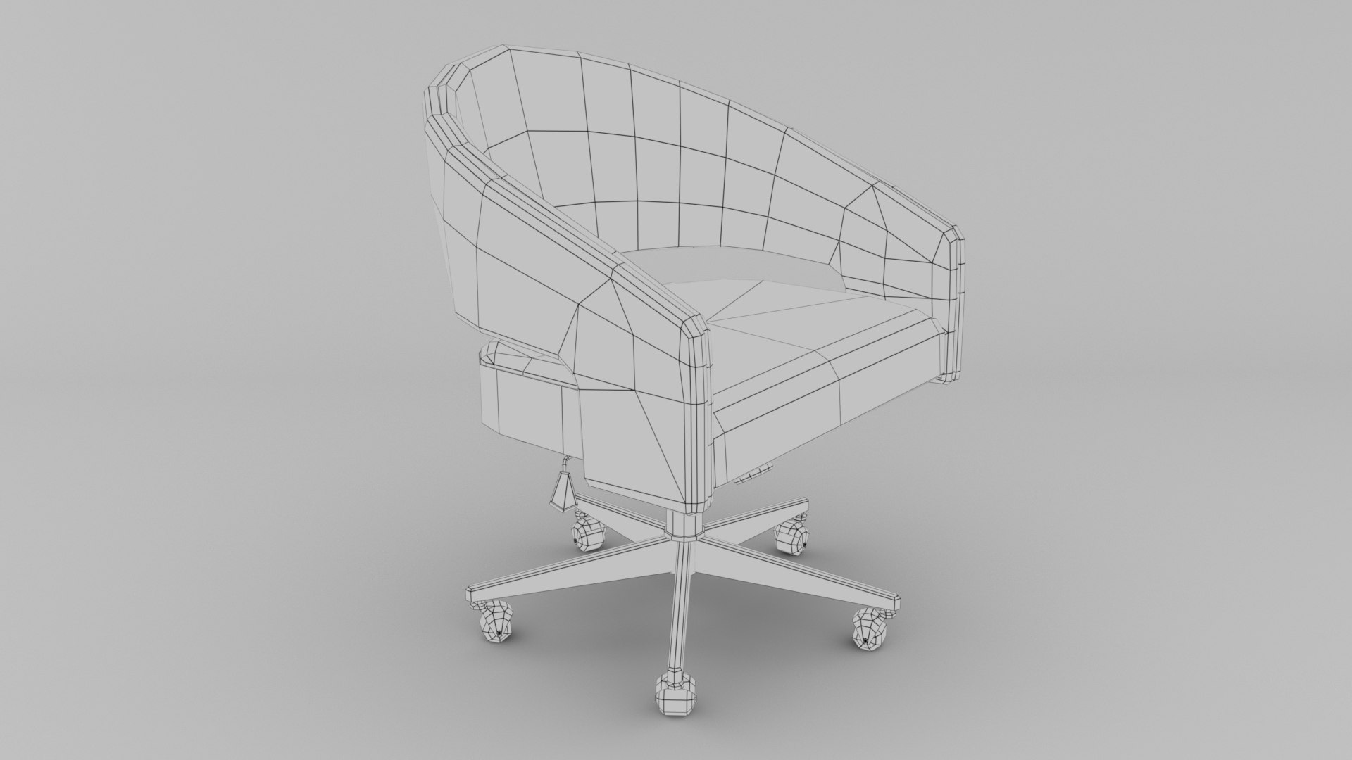 Low Poly Chair 3D - TurboSquid 2023606