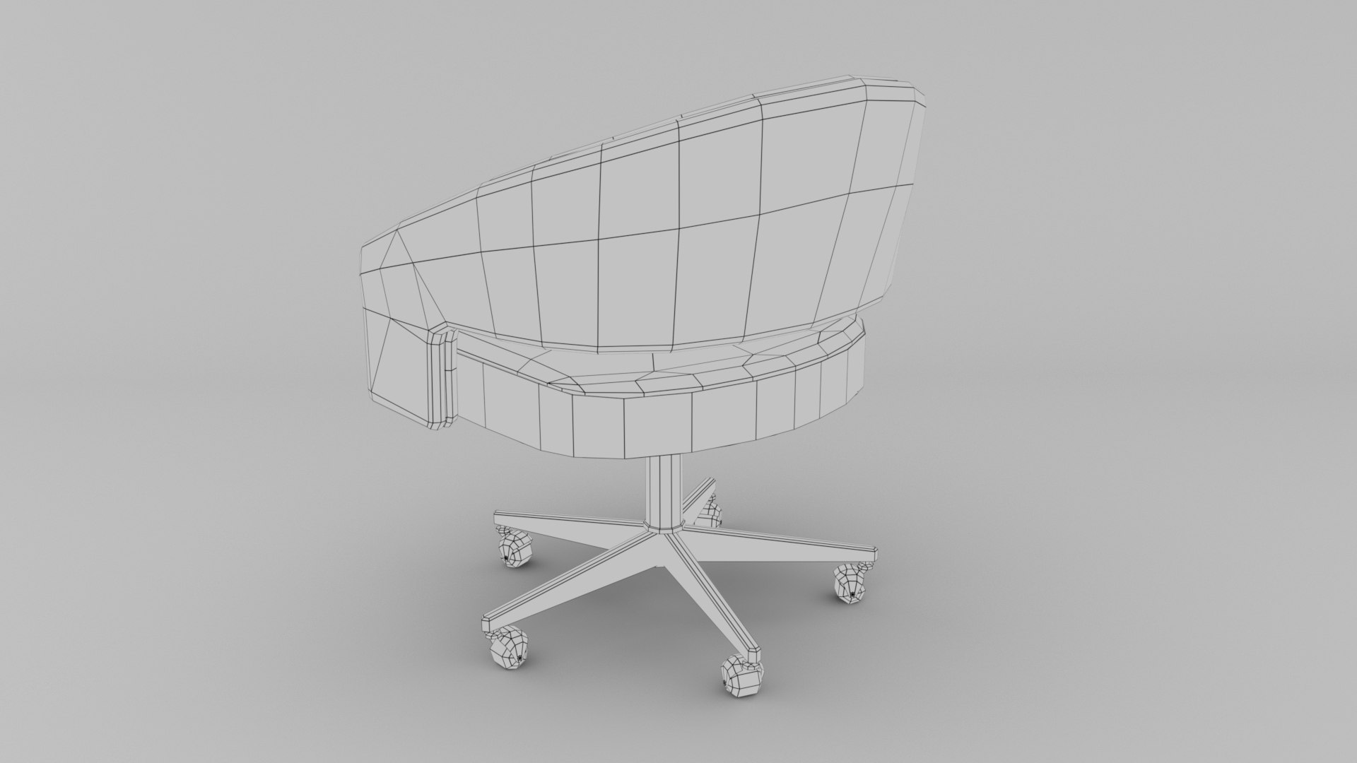 Low Poly Chair 3D - TurboSquid 2023606