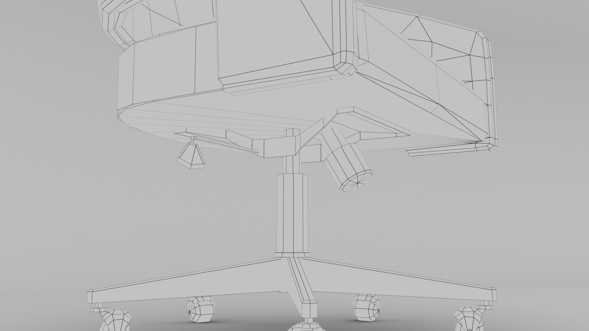 Low Poly Chair 3D - TurboSquid 2023606