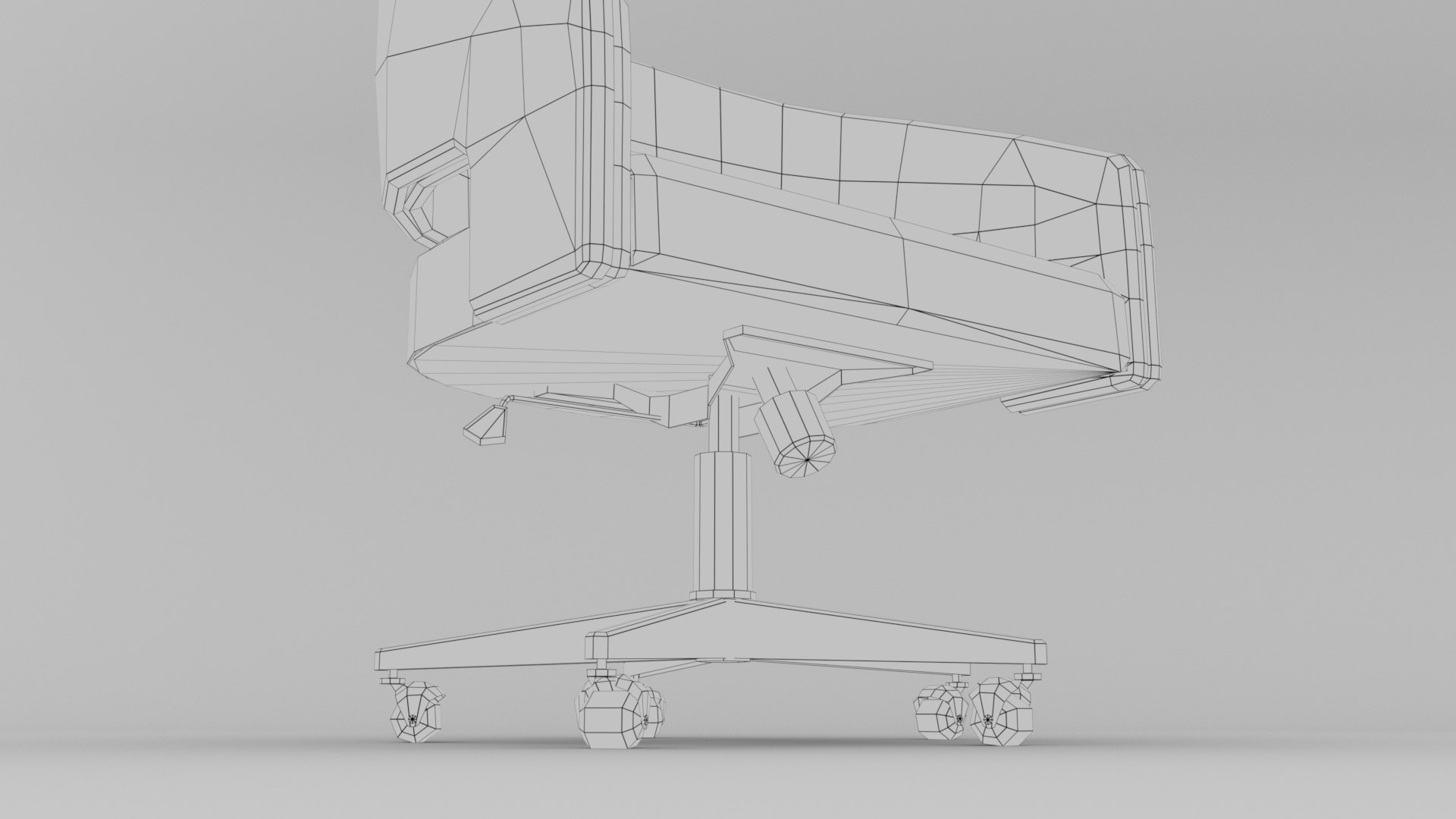 Low Poly Chair 3D - TurboSquid 2023606