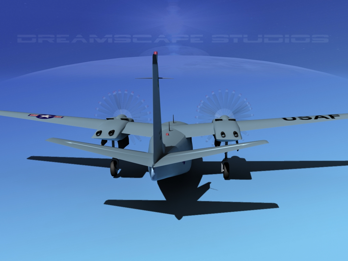 3d propellers aero commander 560 model