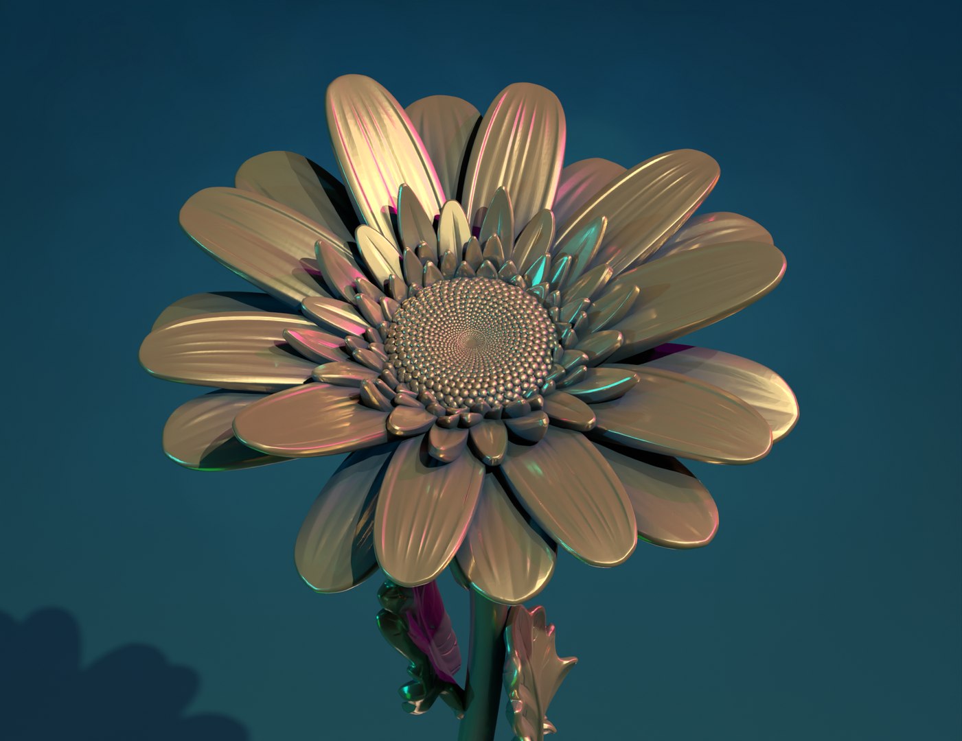 3D Model Daisy Printable Sculpture - TurboSquid 2119649