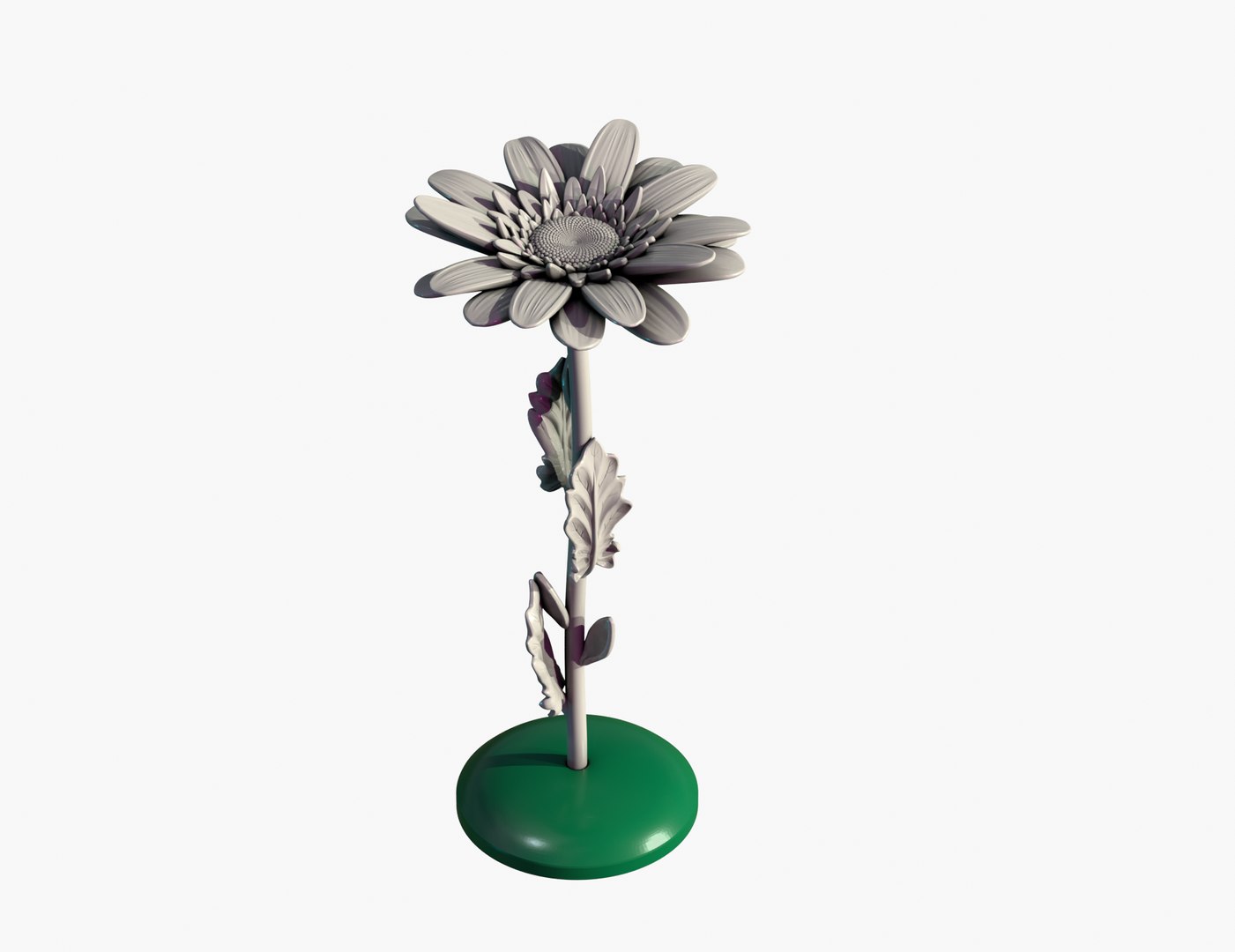3D Model Daisy Printable Sculpture - TurboSquid 2119649