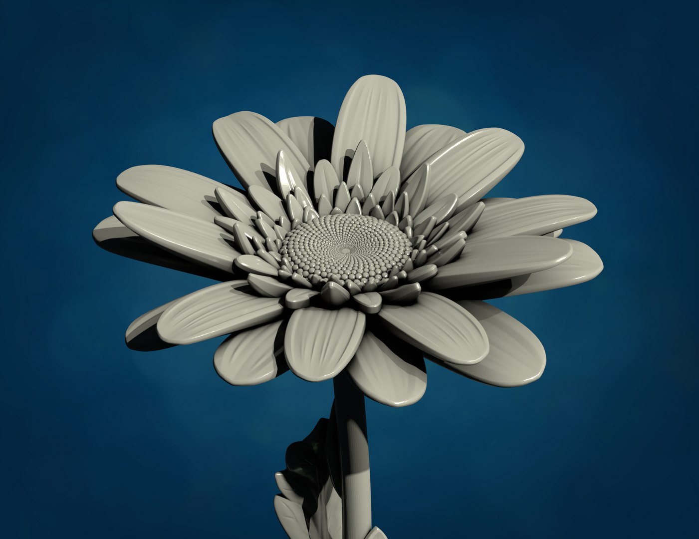 3D Model Daisy Printable Sculpture - TurboSquid 2119649