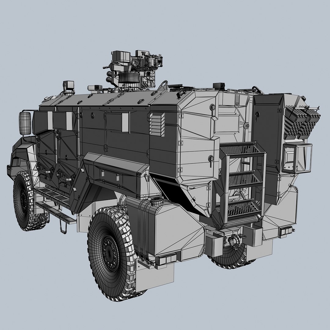 3D Russian Typhoon K-53949 Rcws Model - TurboSquid 1462621
