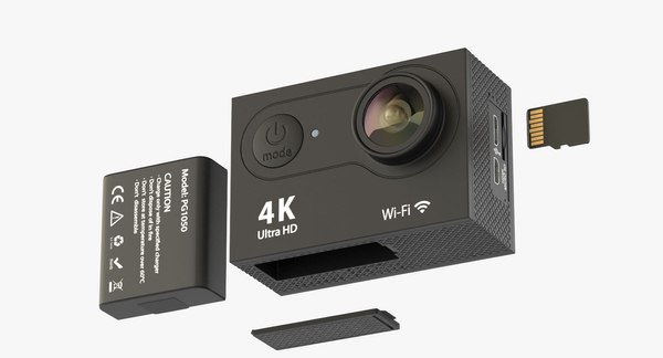 3D action camera - TurboSquid 1222151