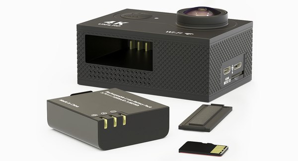 3D action camera - TurboSquid 1222151