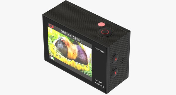 3D action camera - TurboSquid 1222151