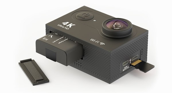 3D action camera - TurboSquid 1222151