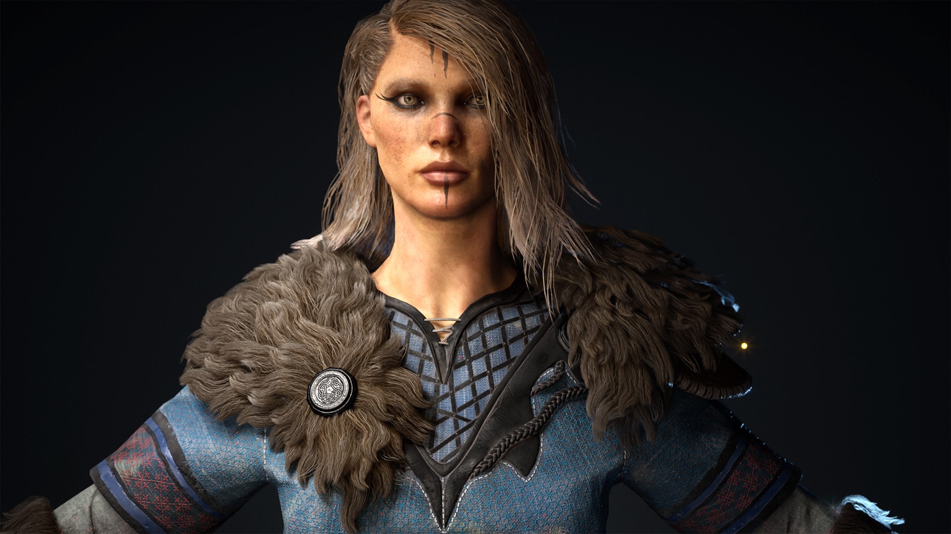 3D Viking Female Model - TurboSquid 2143875