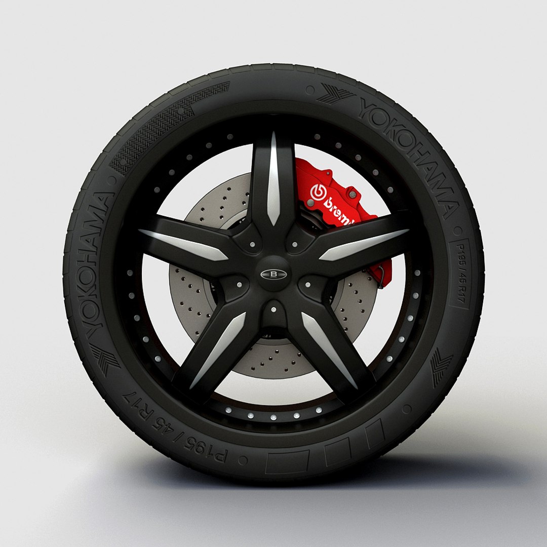 Baccarat Sync Rims - 3d Model
