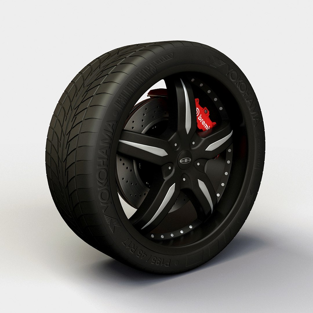 Baccarat Sync Rims - 3d Model