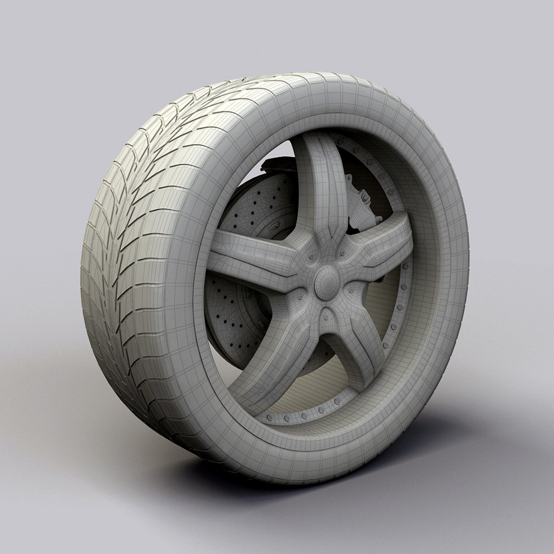 Baccarat Sync Rims - 3d Model