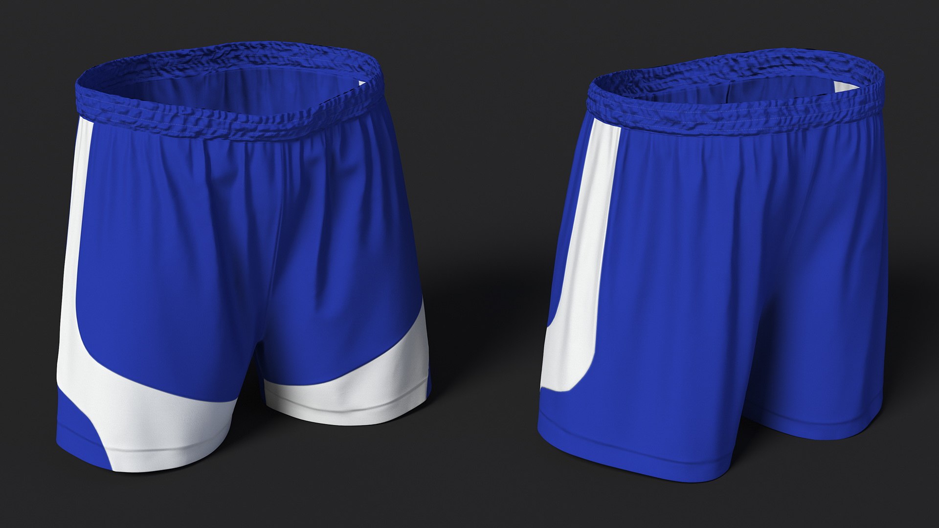 3D Athletic Shorts Model - TurboSquid 2236312
